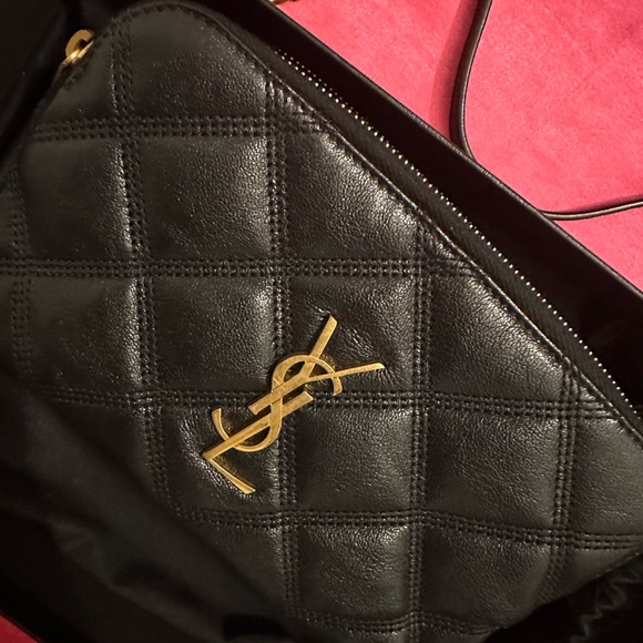 Saint Laurent | Bags | Saint Laurent Becky Double Zip Crossbody Bag ...